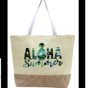 Bags | Aloha Summer Tote Bag | Poshmark